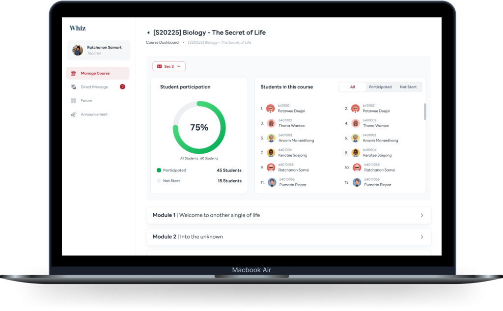 Interactive learning system: create a unique experience